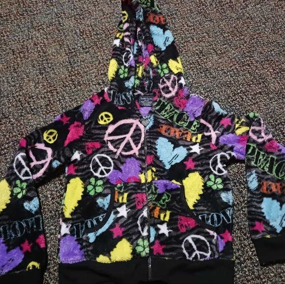 Faded Glory | Shirts & Tops | Girls Fleece Zip Up Hoodie | Poshmark